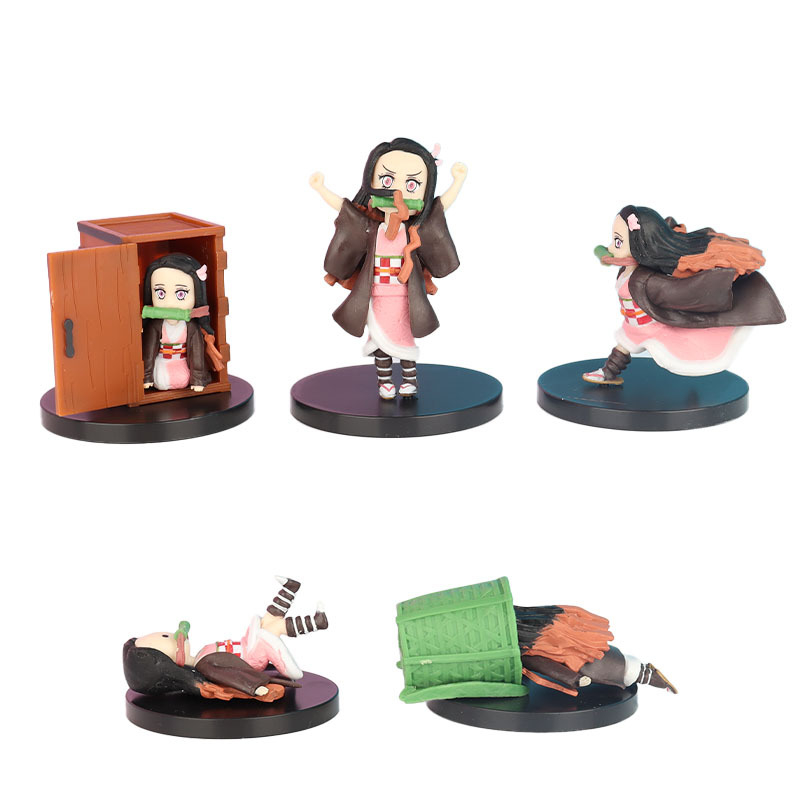 Jual SECRET ACTION FIGURE DEMON SLAYER KIMETSU NO YAIBA NEZUKO MINIATUR ...