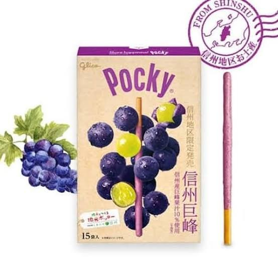 Jual Glico Pocky Giant Yubari Grape Hokkaido / yubari melon / snack ...