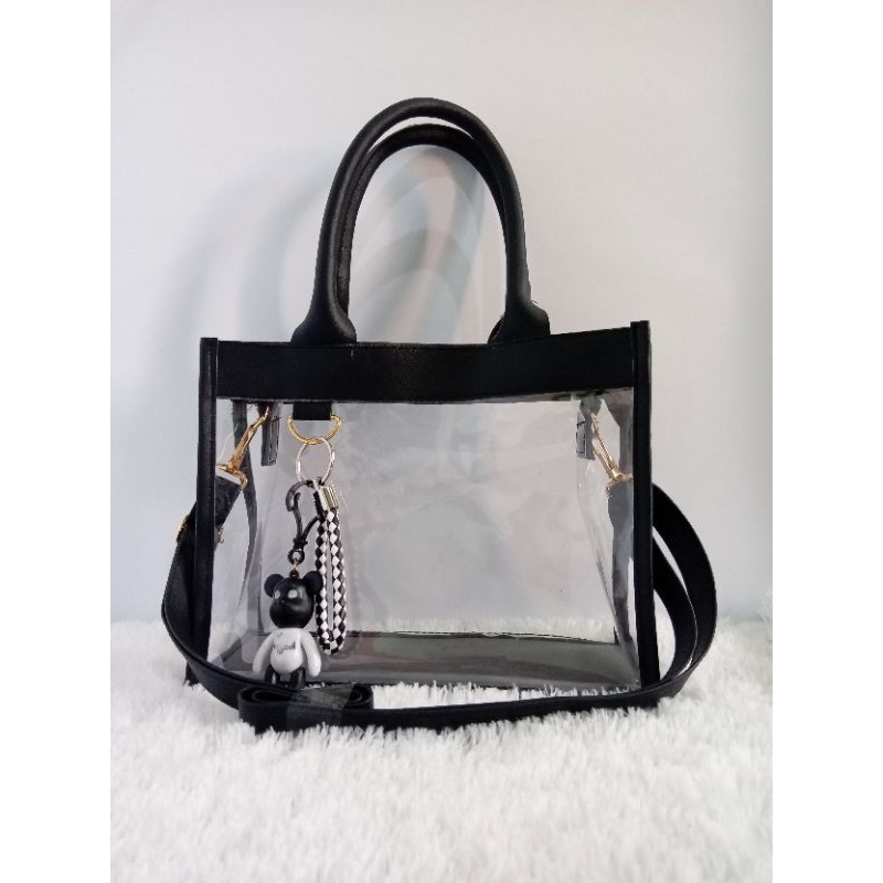 Jual tas mika bening tebal tas PVC konser model terbaru kekinian tas ...