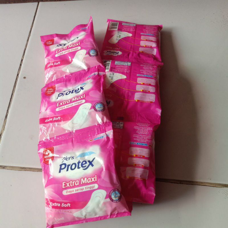 Jual protex extra Maxi pink renteng (10 sachet) | Shopee Indonesia