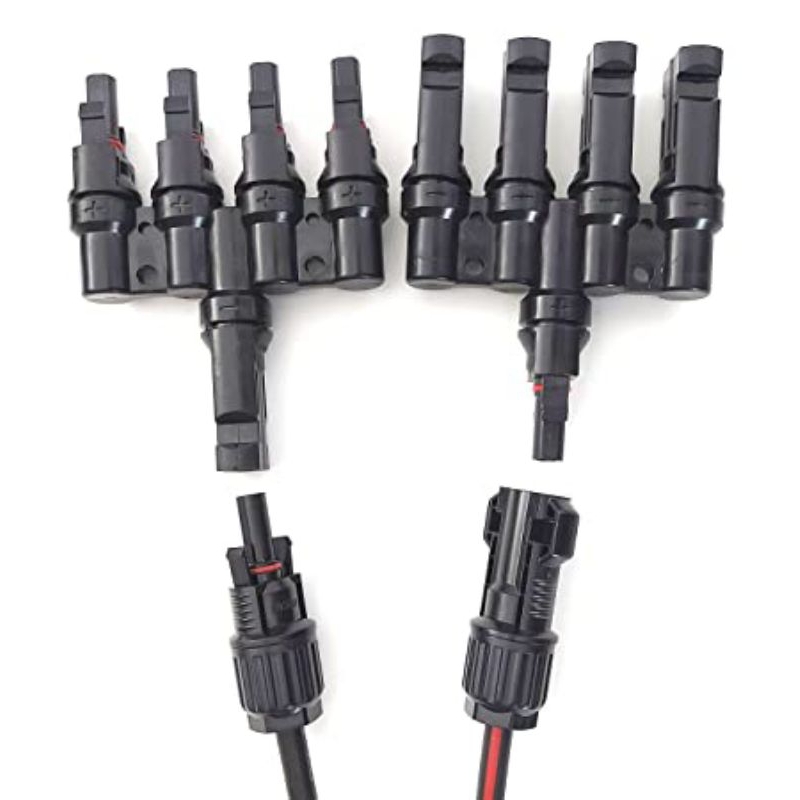 Jual Konektor Mc4 4in1 Cabang T 4 4in1 konektor mc4 kabel solar panel ...