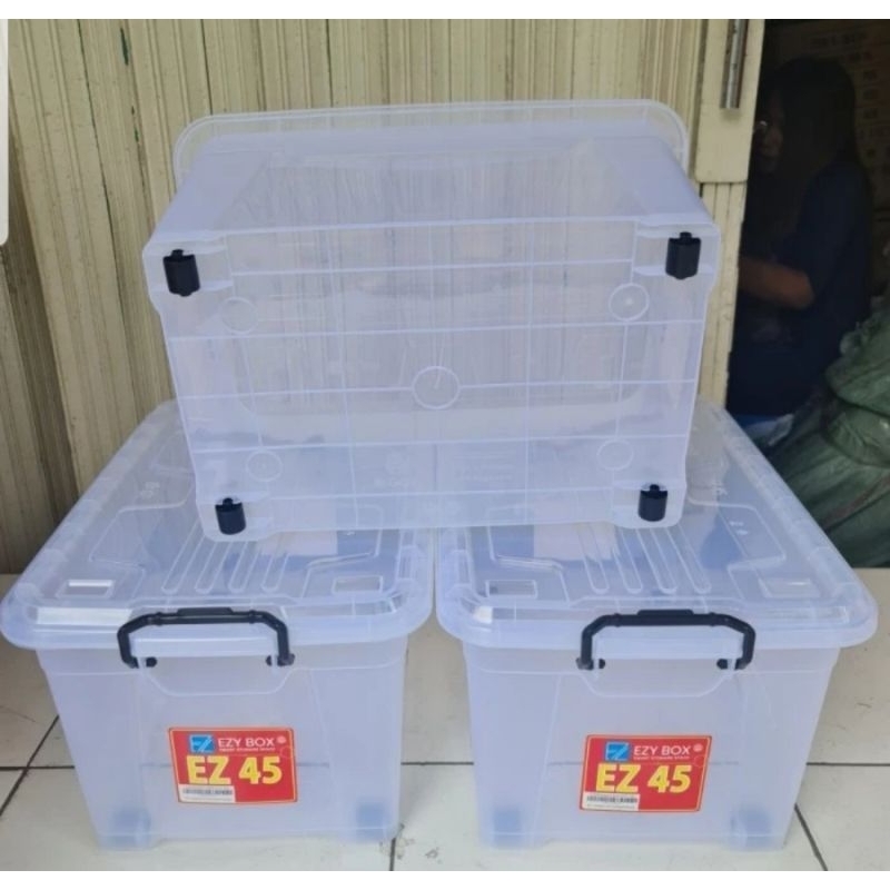 Jual EZY : EZY 45 BOX CONTAINER SERBA GUNA BENING TRANSPARAN EZ 45 ...