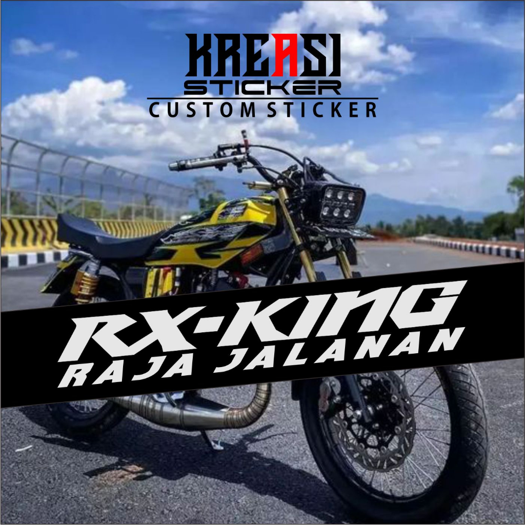 Jual STIKER RX KING RAJA JALANAN | Shopee Indonesia