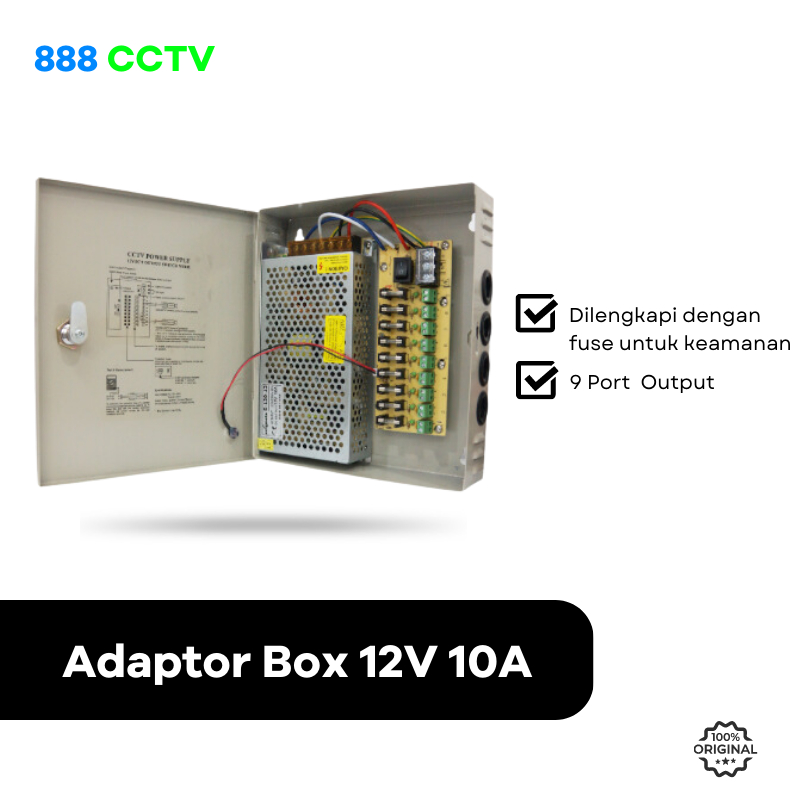 Jual Adaptor Box 12V 10A | Shopee Indonesia