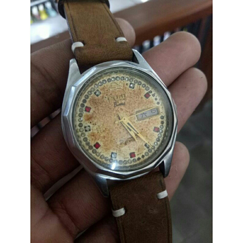Jual JAM TANGAN FUJI TIME AUTOMATIC ORIGINAL JAPAN | Shopee Indonesia