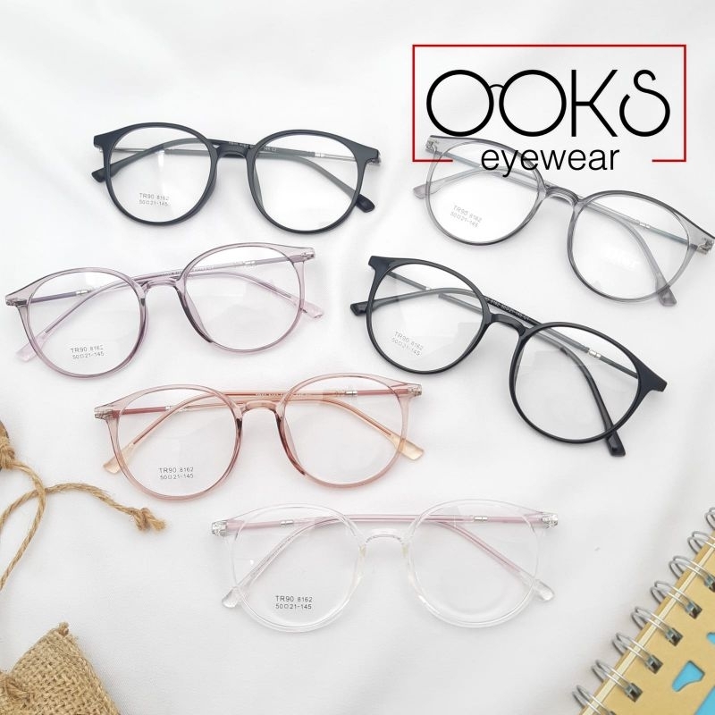 Jual KACAMATA MINUS WANITA / PRIA ANTI RADIASI SEMI BULAT MINIMALIS ...