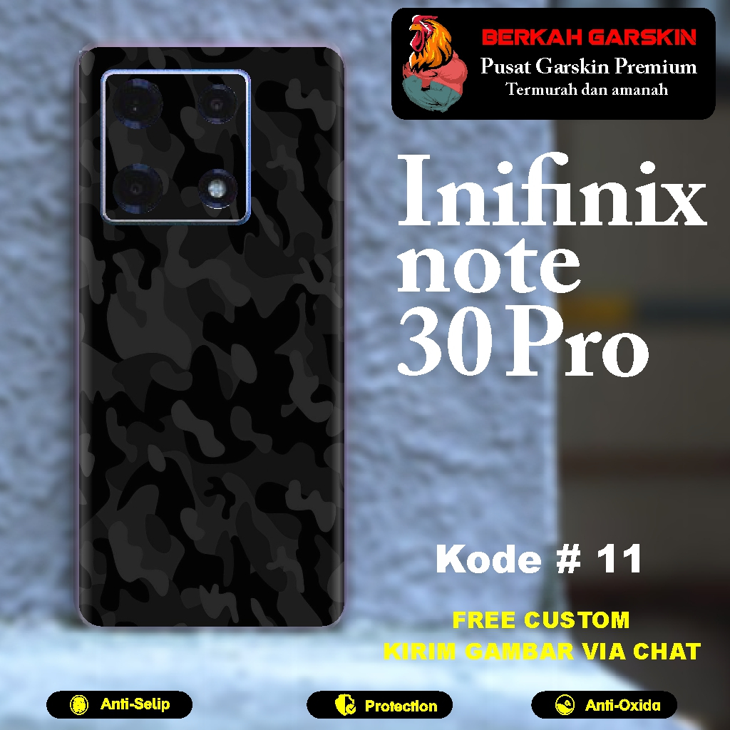 Jual Garskin Stiker Infinix Note 30 Pro Motif 11-15 Bisa Request Gambar ...