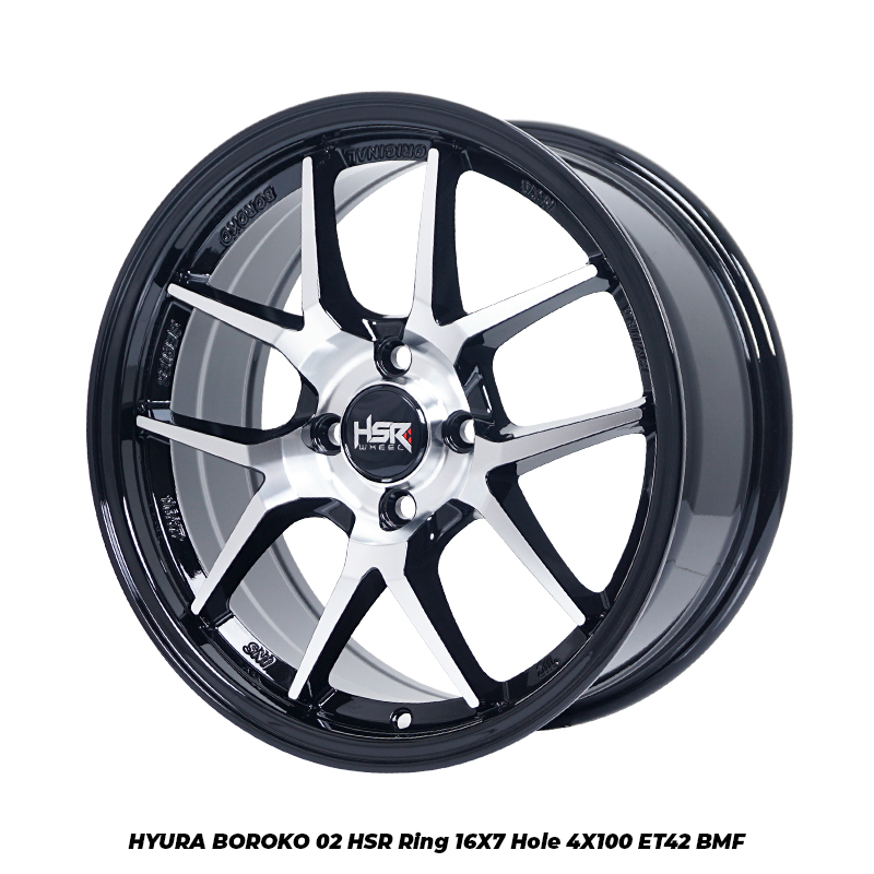 Jual velg hyura hsr r16 h4 buat jazz | Shopee Indonesia