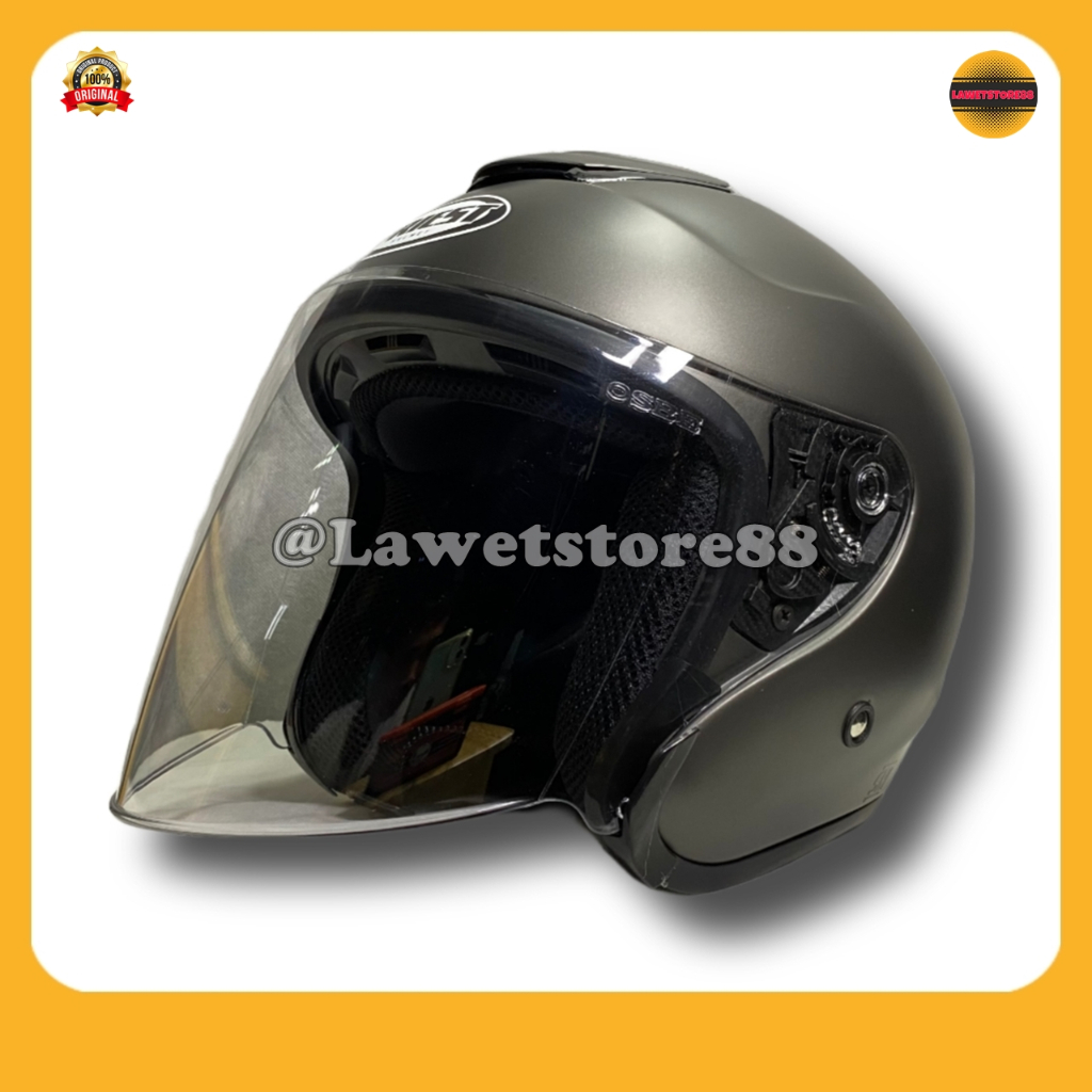 Jual Helm Sepeda Motor Half Face Priest Kyoto Solid Whitte Black Pink ...