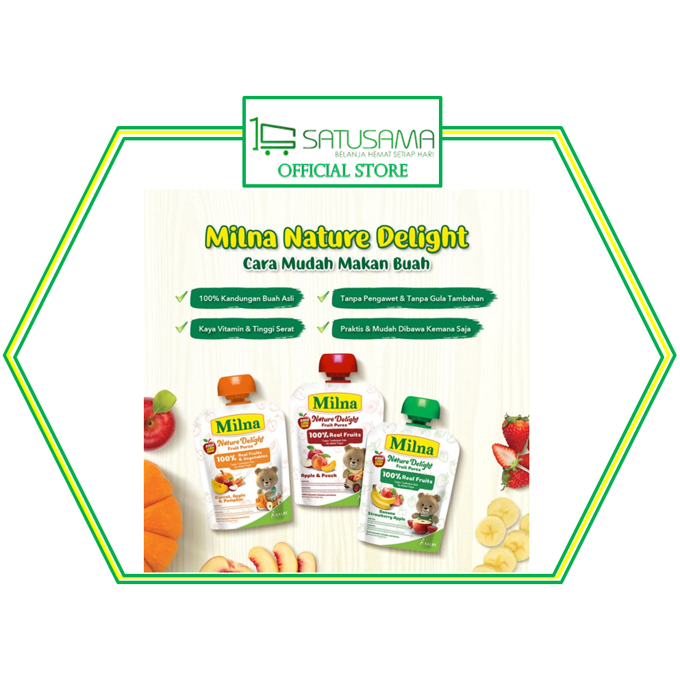 Jual MILNA NATURE DELIGHT 80 G | Shopee Indonesia