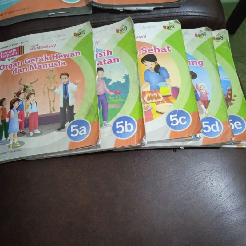 Jual TEMATIK TERPADU, SD kelas 5 , jilid 5a, 5b, 5c, 5d, 5e | Shopee ...
