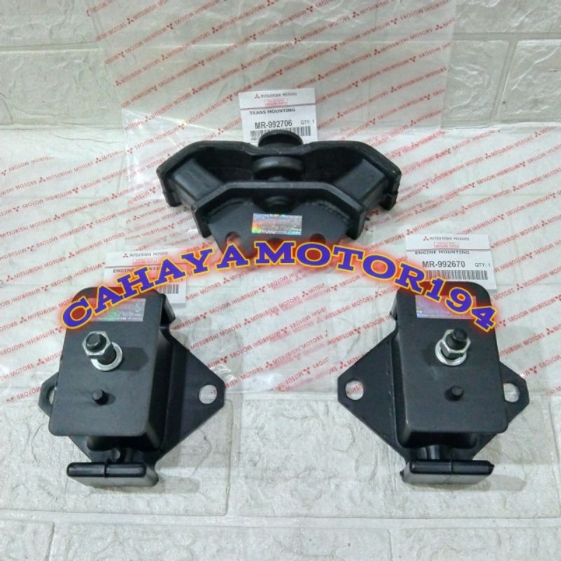 Jual ENGINE MOUNTING SET KOMPLIT MITSUBISHI TRITON/PAJERO SPORT ...