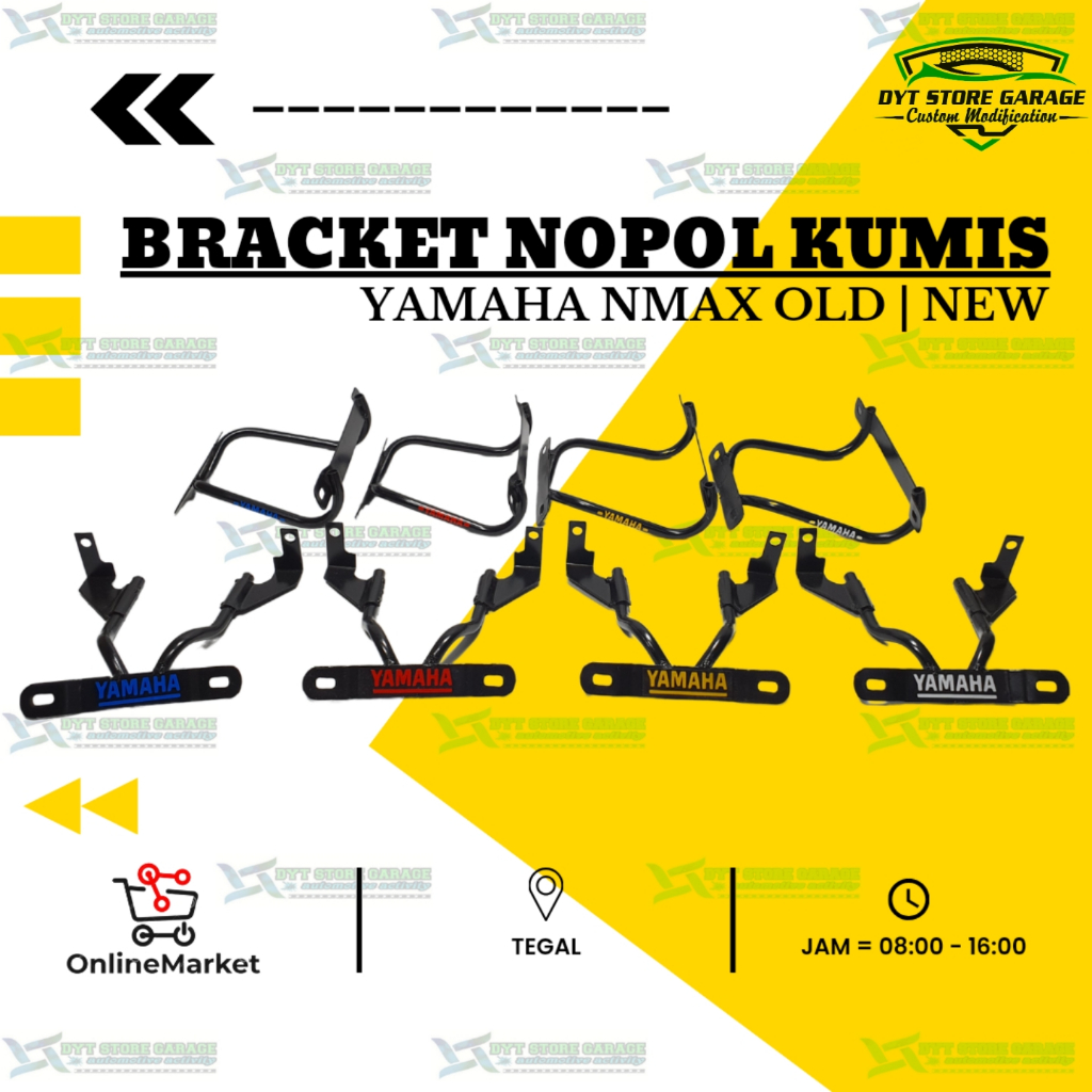 Jual Dudukan Plat Nomor Depan Yamaha Nmax Lama Old For Nmax 2020 New ...