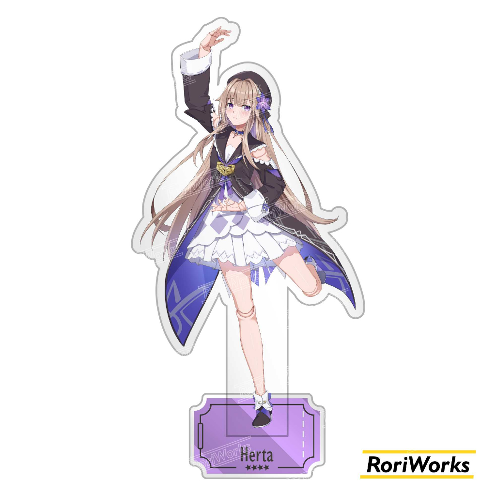 Jual Acrylic Standee Figure Anime - Herta | Honkai Star Rail | Shopee ...