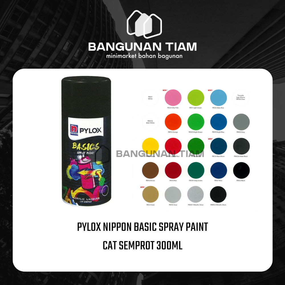 Jual PYLOX NIPPON 300 CC TERSEDIA BERBAGAI VARIASI STANDARD COLOUR ...