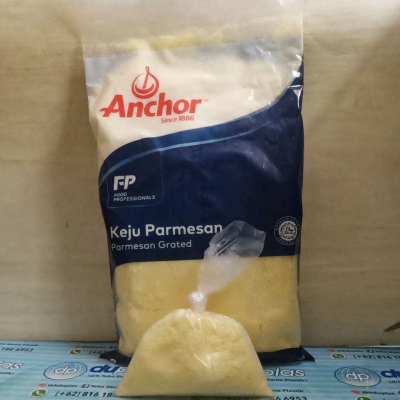 Jual Keju Parmesan Parut Anchor / Grated Parmesan 100 gram | Shopee ...