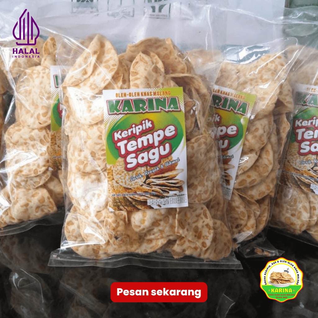 Jual Keripik Tempe Sagu KARINA | OLEH - OLEH Khas Kota Malang | KERIPIK ...