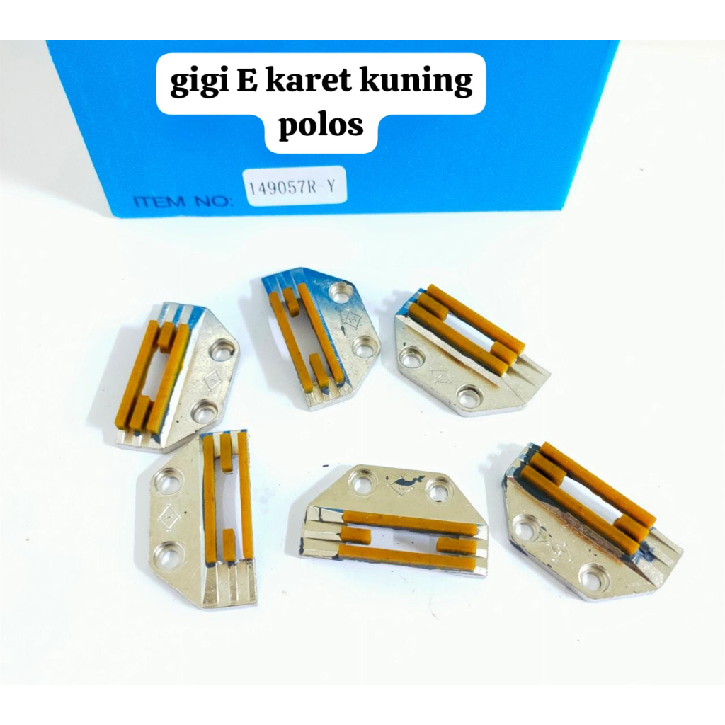 Jual Gigi E Karet / Feed Dog Mesin Jahit High Speed Industri Jarum 1 ...
