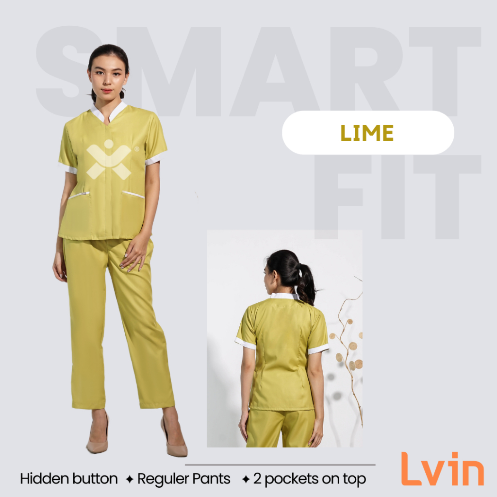Jual Lvin Baju Seragam suster Hana Series / nanny uniform/seragam ...