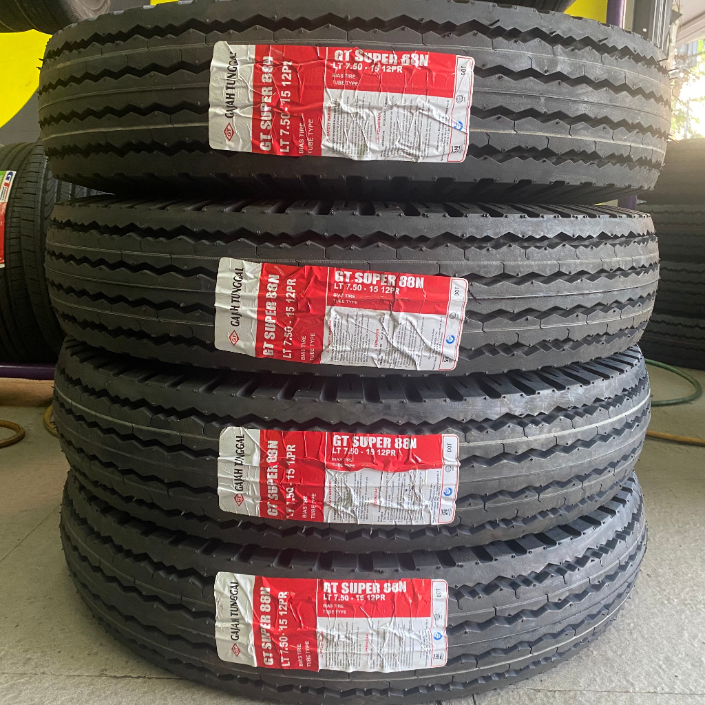 Jual Ban Luar Truk Engkel GT Radial 750-15 12PR S88N Nylon | Shopee ...