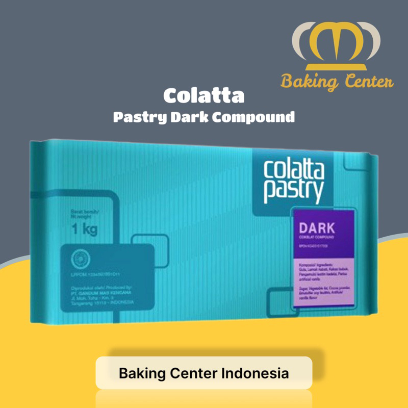 Jual Colatta Pastry Dark Compound 5kg | Shopee Indonesia