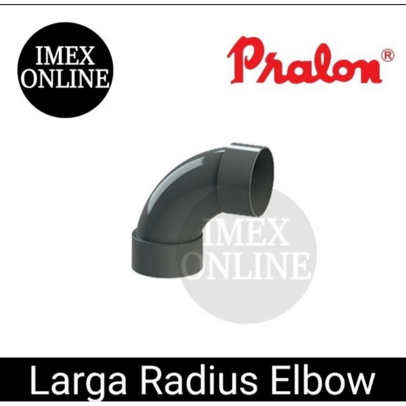 Jual Large Radius Elbow / KNEE PANJANG D 3 inch PVC PRALON | Shopee ...