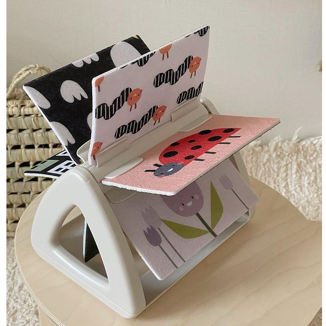Jual Taf Toys Urban Garden Tummy Time Spinning Book - Mainan Buku Bayi ...