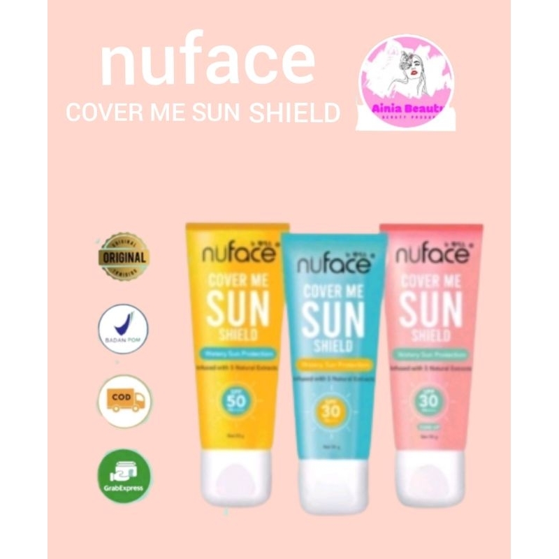 Jual NUFACE COVER ME SUNSCREEN SPF 30, dan SPF 50 | Shopee Indonesia