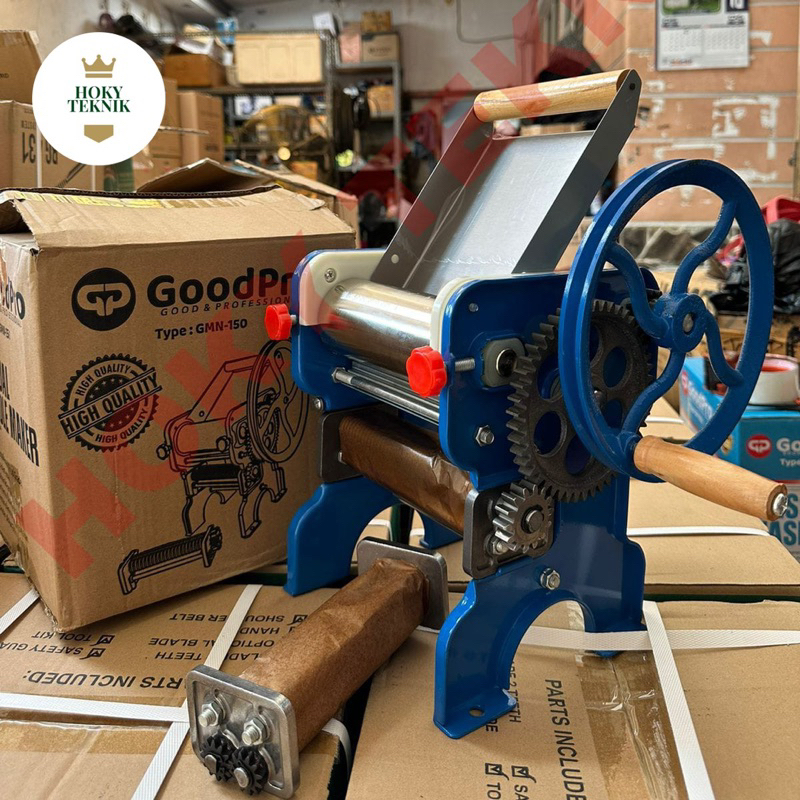 Jual Gilingan Mie Manual / Noodle Maker / Mesin Giling Mie Cetak Mie Manual GoodPro GMN150 Bahan ...
