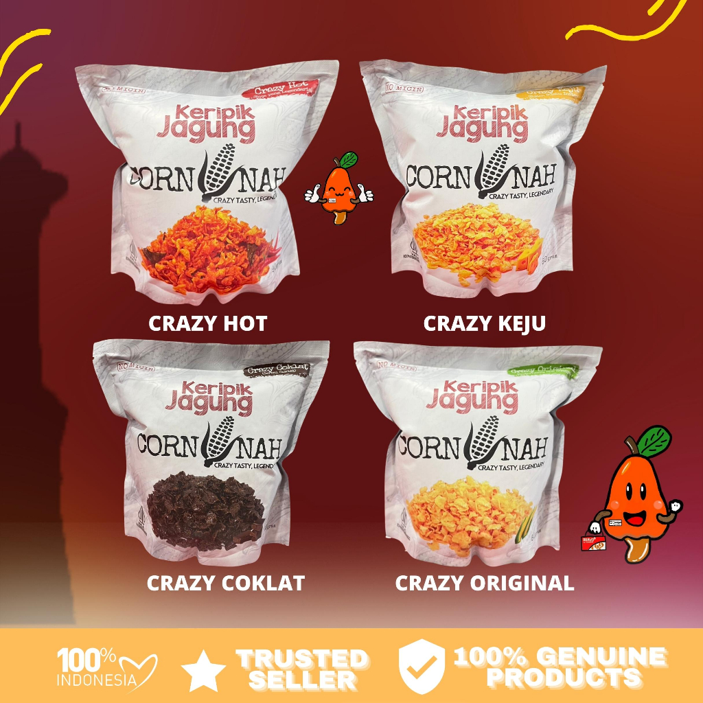 Jual CORN NAH (4 VARIAN RASA) | Shopee Indonesia