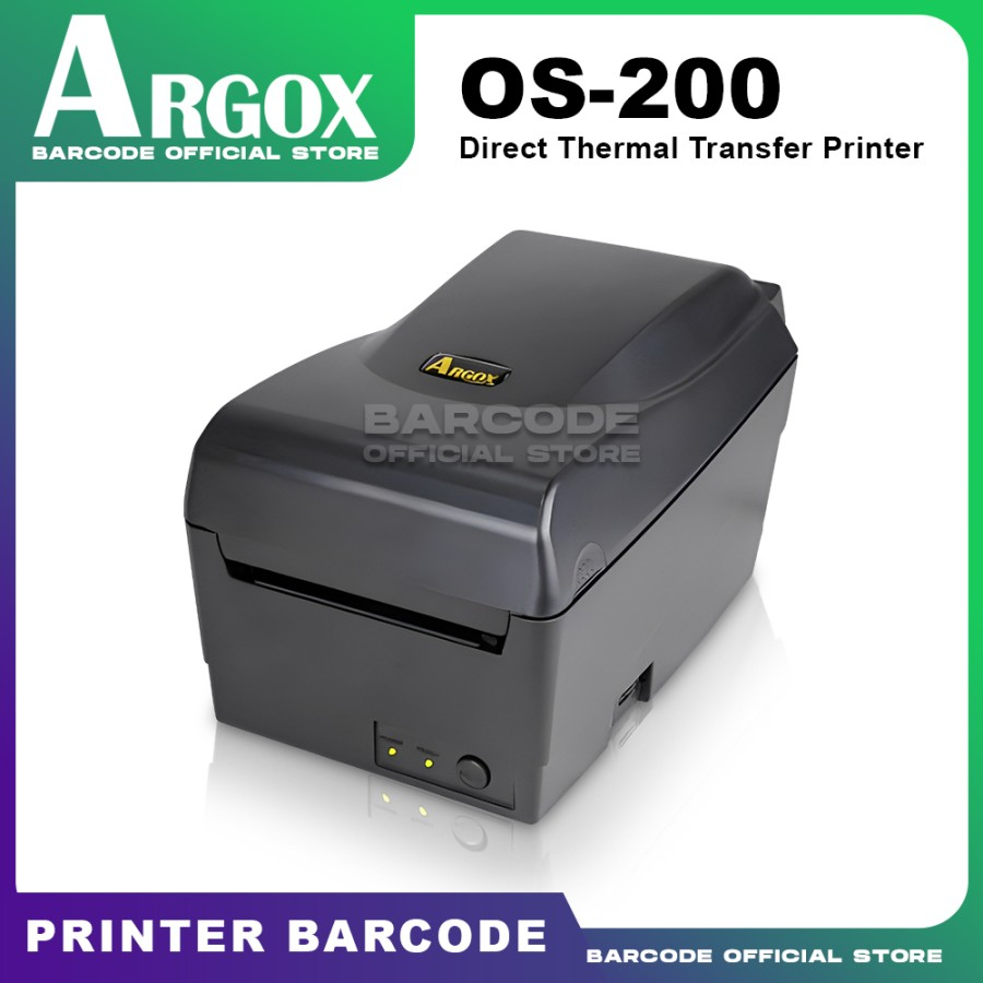 Jual Argox OS-200 Printer Label Pengiriman Barcode Thermal Max Sticker A6 100mm Cetak Resi ...