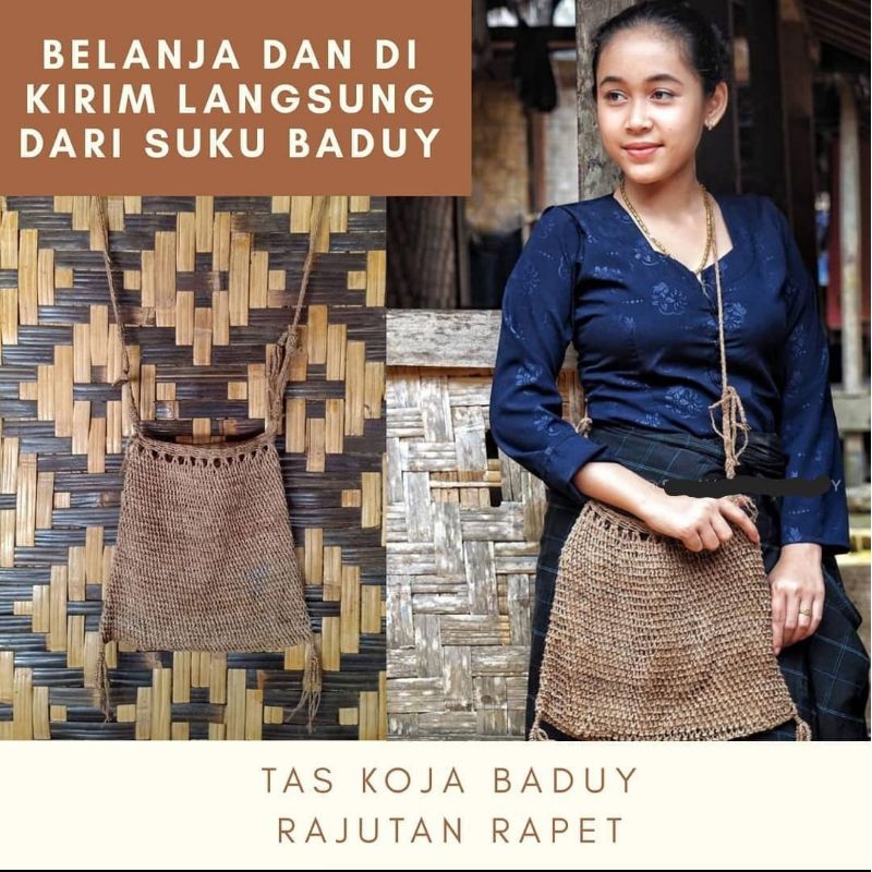 Jual Tas Koja Etnik Suku baduy | Shopee Indonesia
