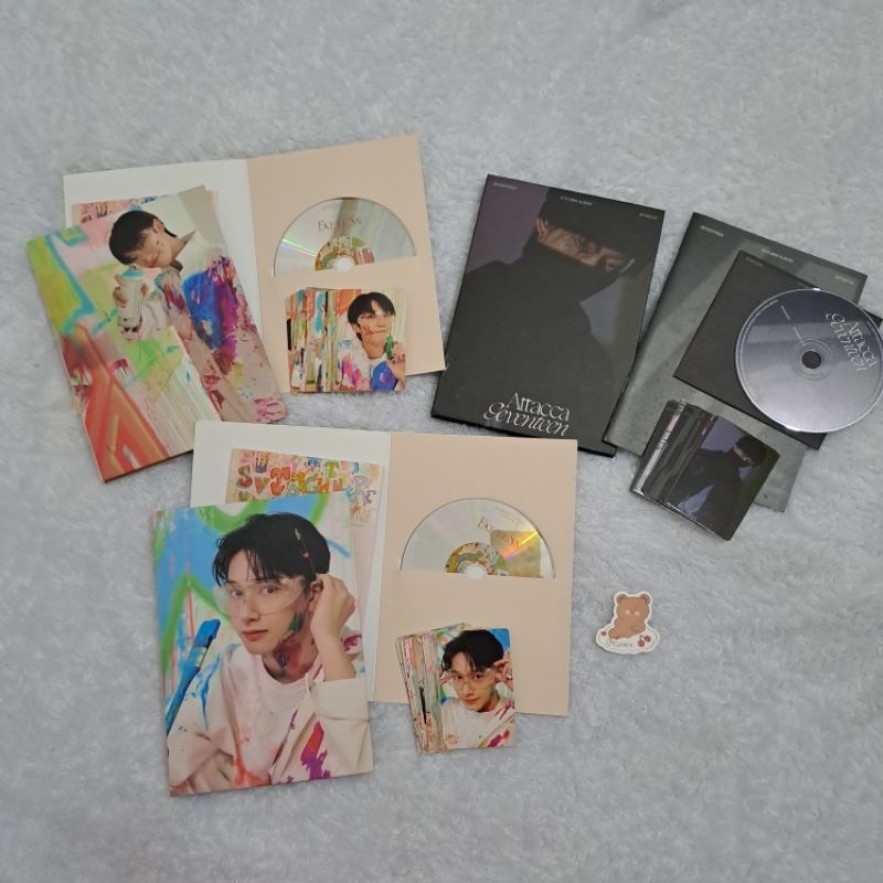 Jual album only seventeen carver attaca fts face the sun carat ver jun ...