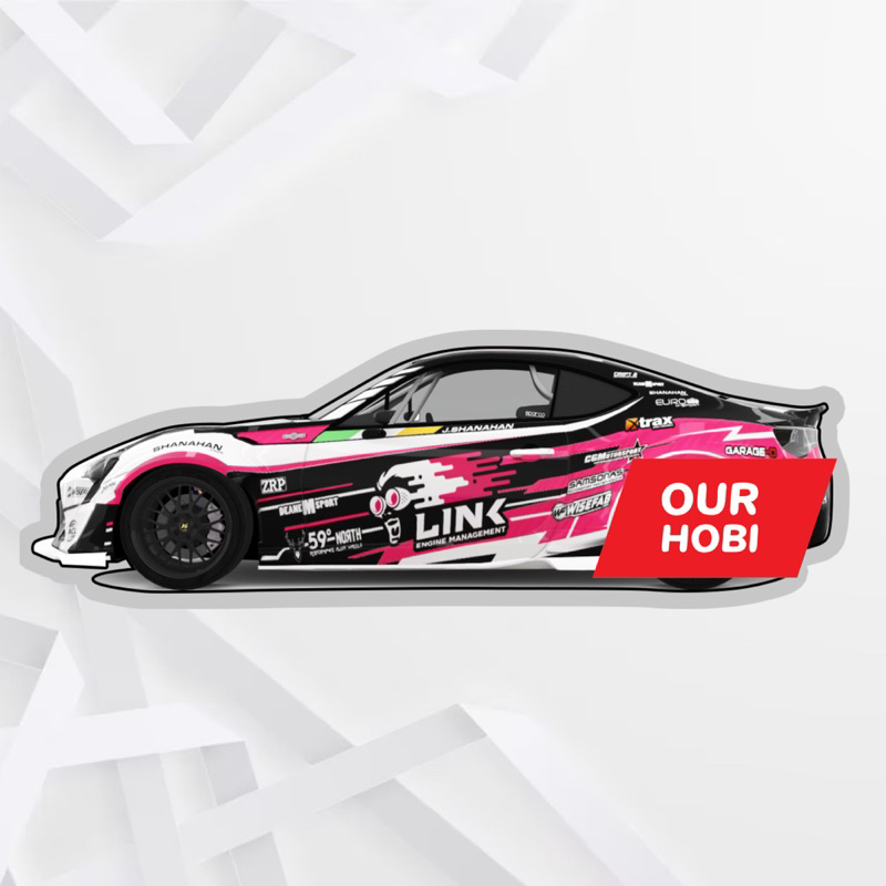 Jual Sticker Drift Toyota GT86 Jack Shanahan | Shopee Indonesia