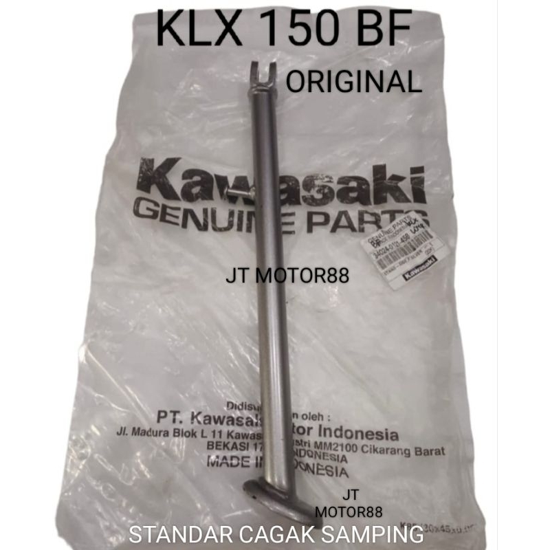 Jual STANDAR CAGAK SAMPING KLX 150 BF ORIGINAL 34024 0121 45B | Shopee ...