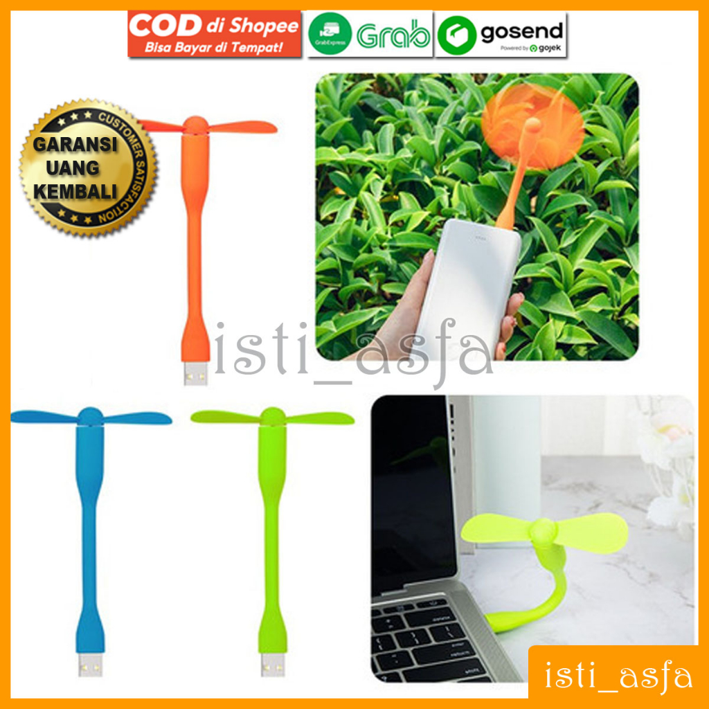 Jual Kipas Angin Kecil USB Fleksibel Mini Watt Rendah Hemat Listrik Fan Sederhana Untuk Bayi Di ...