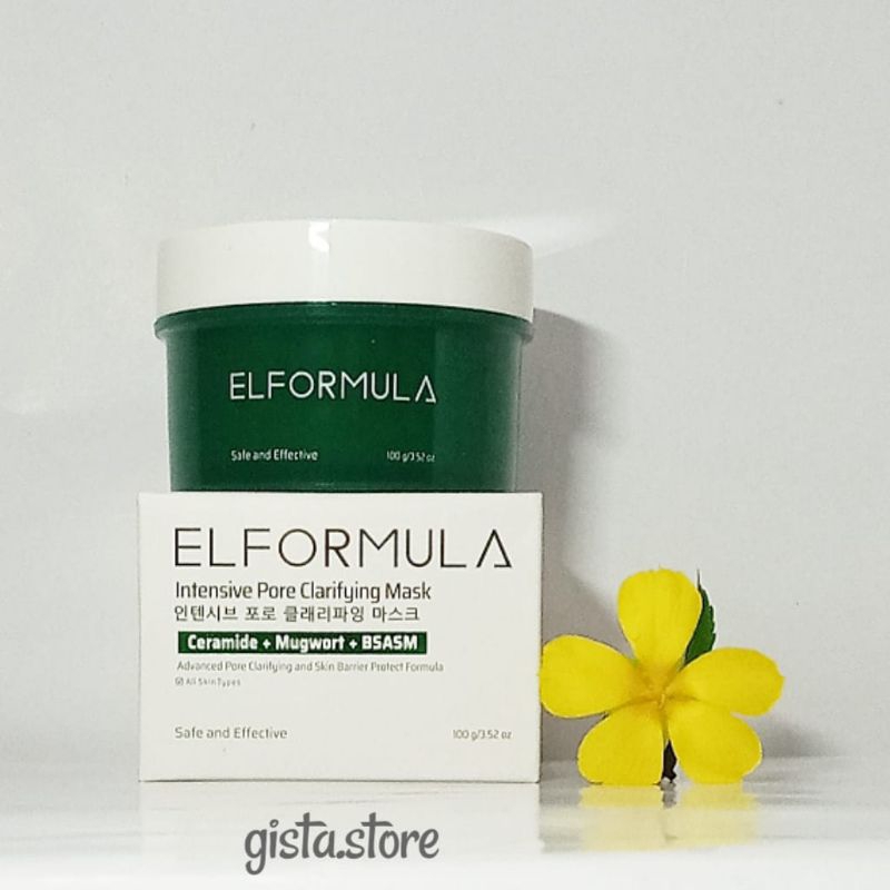 Jual 𝐄𝐋𝐅𝐎𝐑𝐌𝐔𝐋𝐀 𝐈𝐧𝐭𝐞𝐧𝐬𝐢𝐯𝐞 𝐏𝐨𝐫𝐞 𝐂𝐥𝐚𝐫𝐢𝐟𝐲𝐢𝐧𝐠 𝐌𝐮𝐠𝐰𝐨𝐫𝐭 𝐌𝐚𝐬𝐤 𝐂𝐥𝐚𝐲 𝐌𝐚𝐬𝐤 𝐦𝐮𝐝 ...