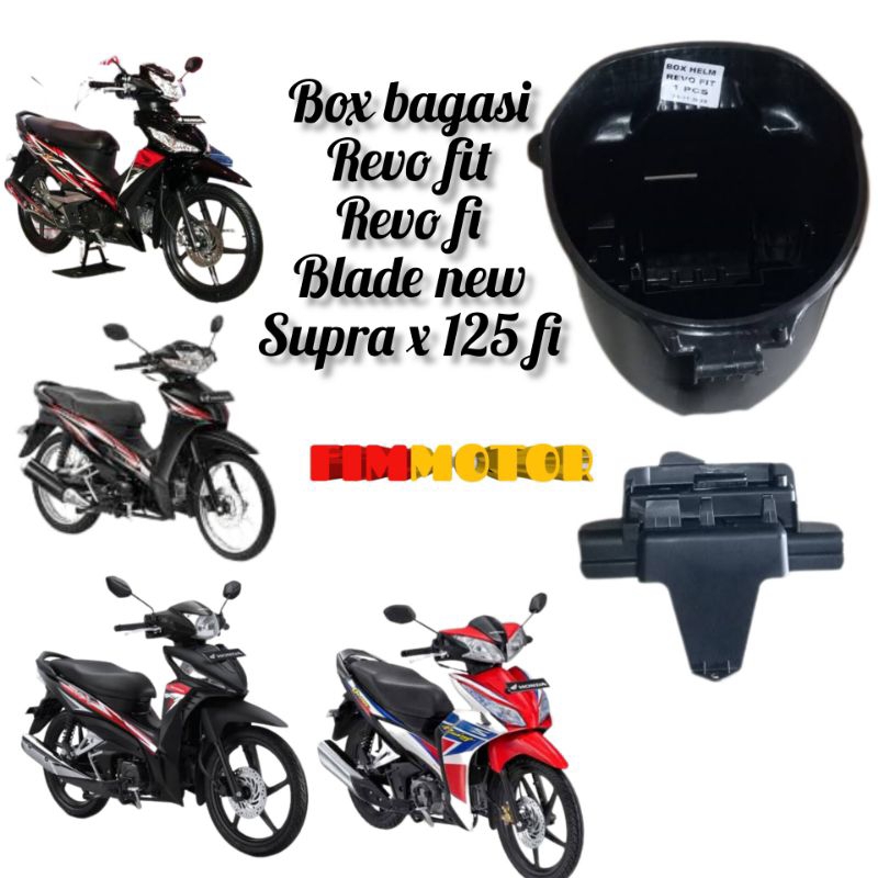 Jual Box Bagasi Revo Fi Injeksi Revo Fit Karbu Blade New Supra X 125 FI ...