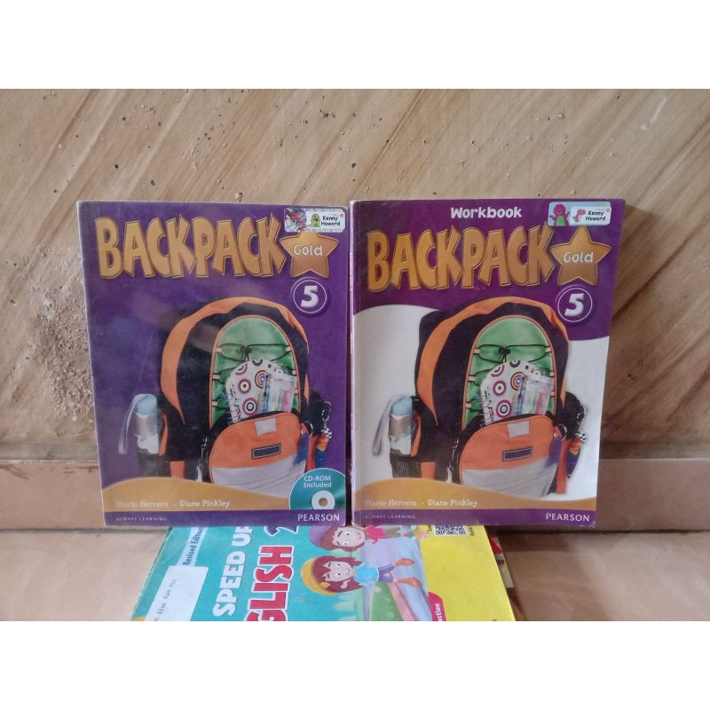 Jual buku BACKPACK ( Gold ) 5 + workbook oleh Mario Herrera dari Pearson | Shopee Indonesia