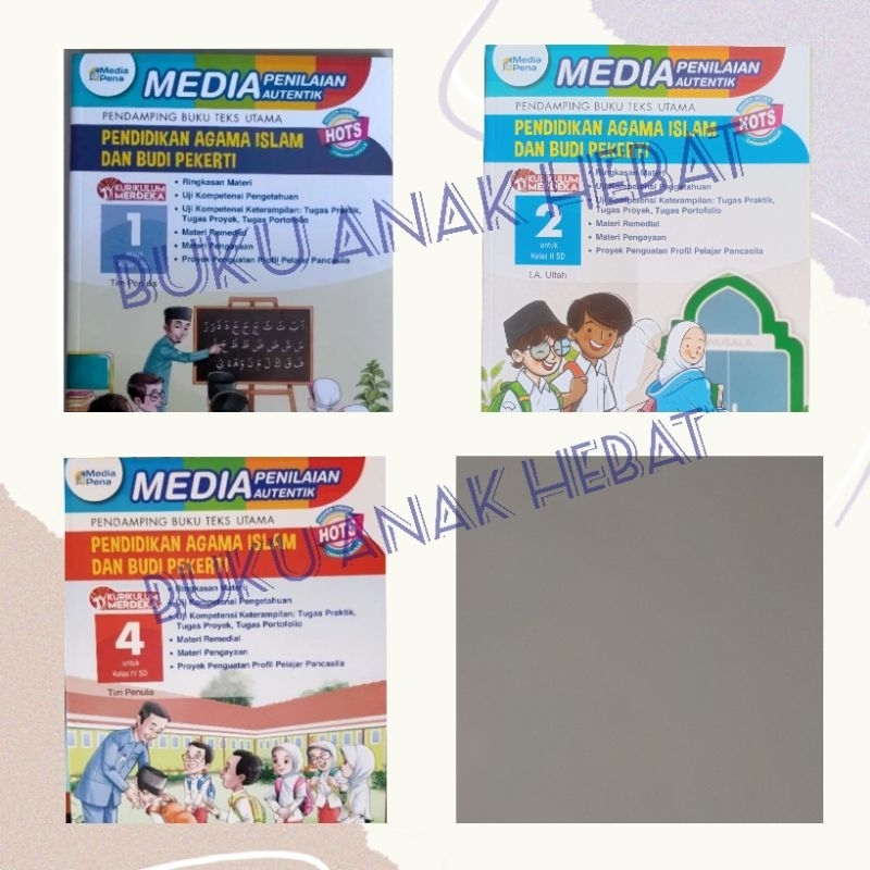 Jual Buku Sekolah - Media Pena Pendidikan Agama Islam dan Budi Pekerti PAI Kelas 1 2 4 5 - buku ...
