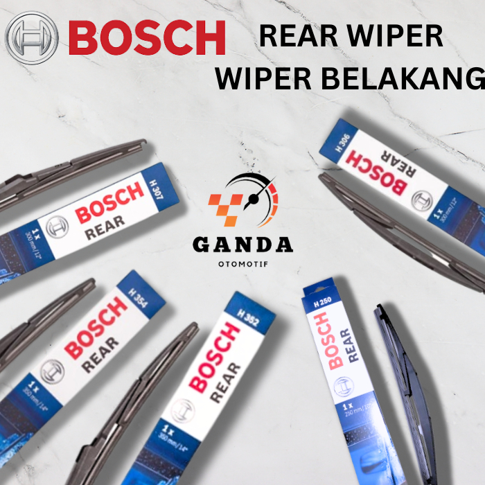 Jual REAR WIPER - WIPER KACA BELAKANG MOBIL BOSCH ROCK LOCK LENGKAP ...
