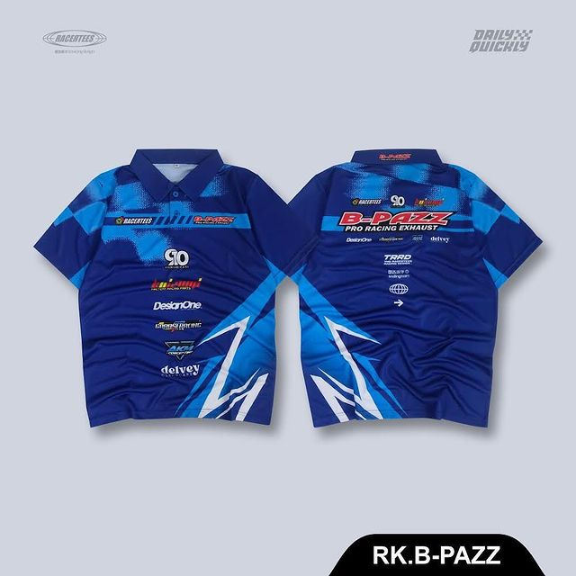 Jual Kemeja Jersey Polo RACERTEES X BPAZZ Racing 2023 | Shopee Indonesia