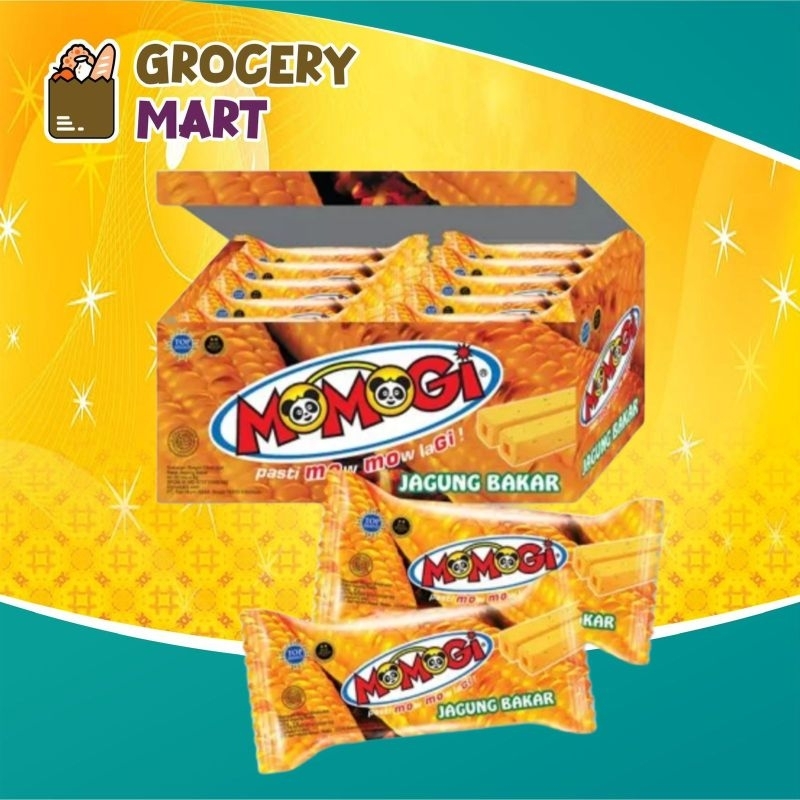 Jual Momogi Stick Mini Rasa Jagung Bakar Isi 20pcs -1box | Shopee Indonesia