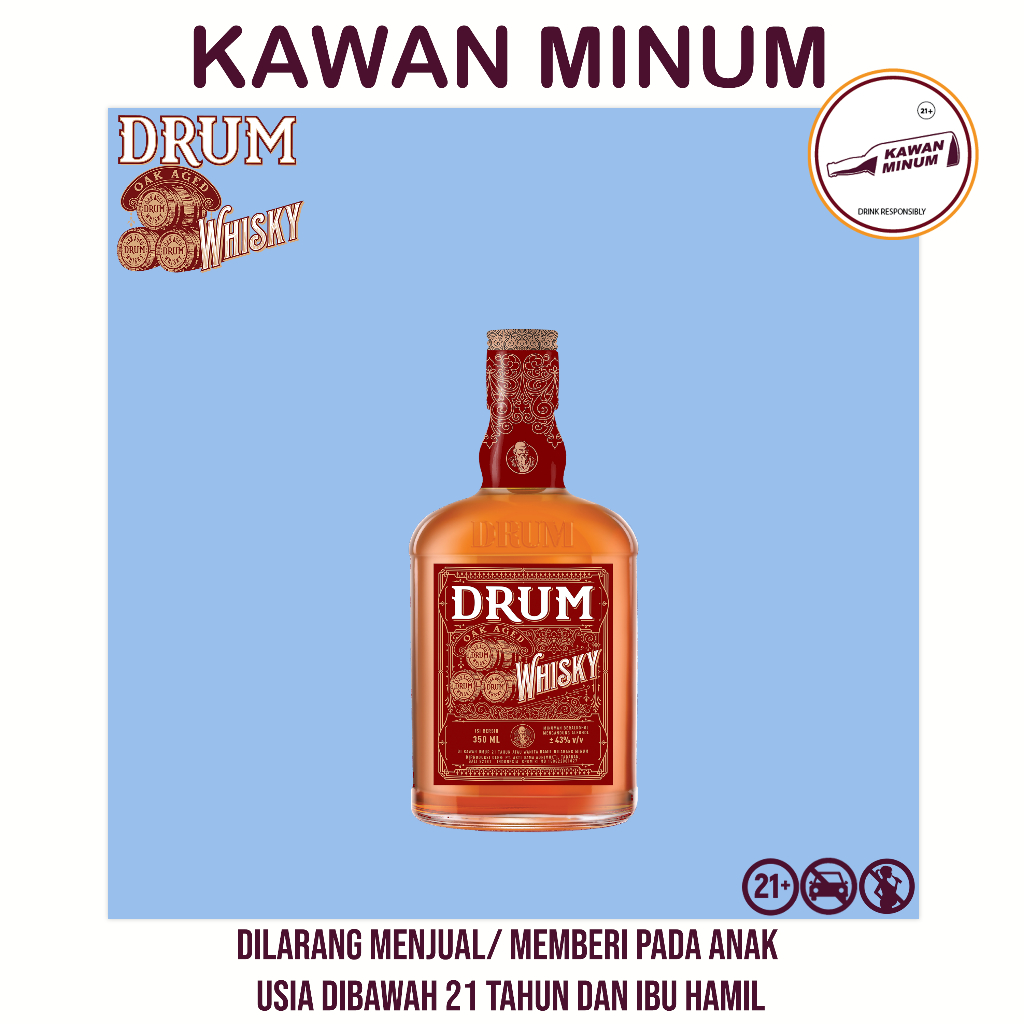 Jual DRUM Red Label 350mL | Shopee Indonesia