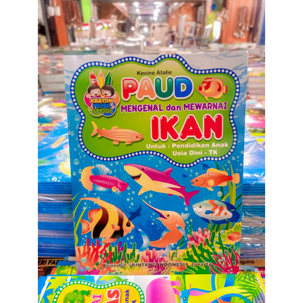 Jual Buku Anak - Mengenal dan Mewarnai untuk PAUD TK dan Pra SD KAN 2 ...