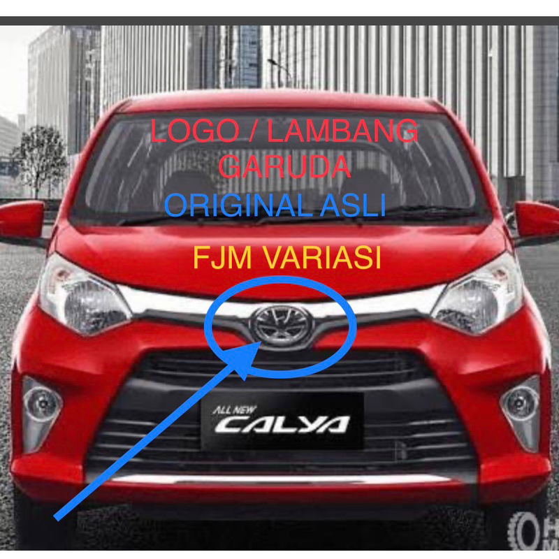 Jual LOGO EMBLEM LAMBANG DEPAN GARUDA TOYOTA CALYA ORIGINAL ASLI ...