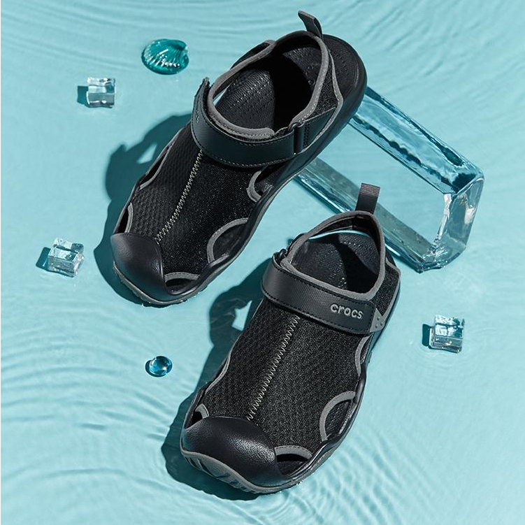 Jual Crocs / Crocs Pria / Sepatu Sandal Crocs / Crocs Swifwater mesh ...