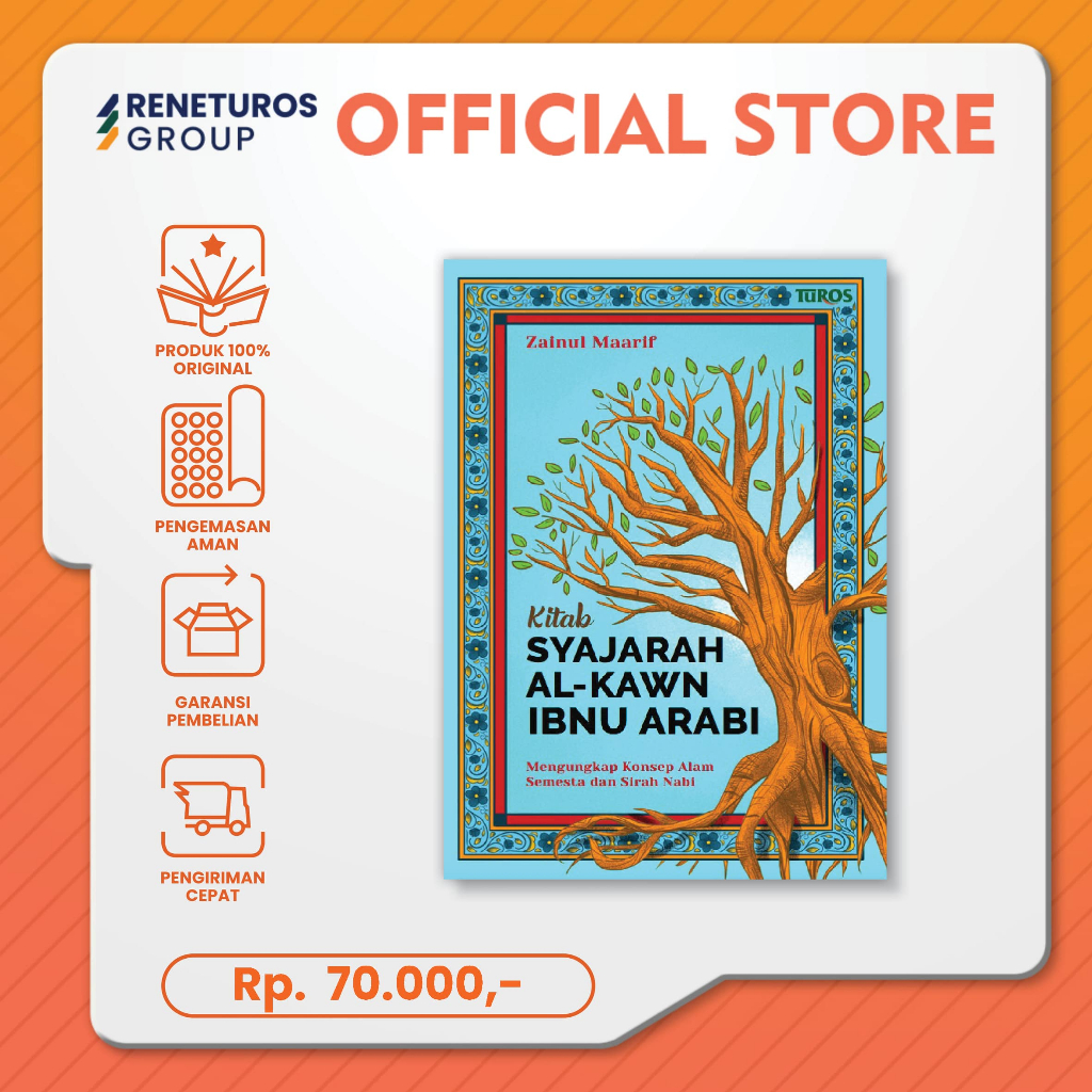 Jual Rene Turos Kitab Terjemahan Syajarah al-Kawn Ibnu Arabi ...