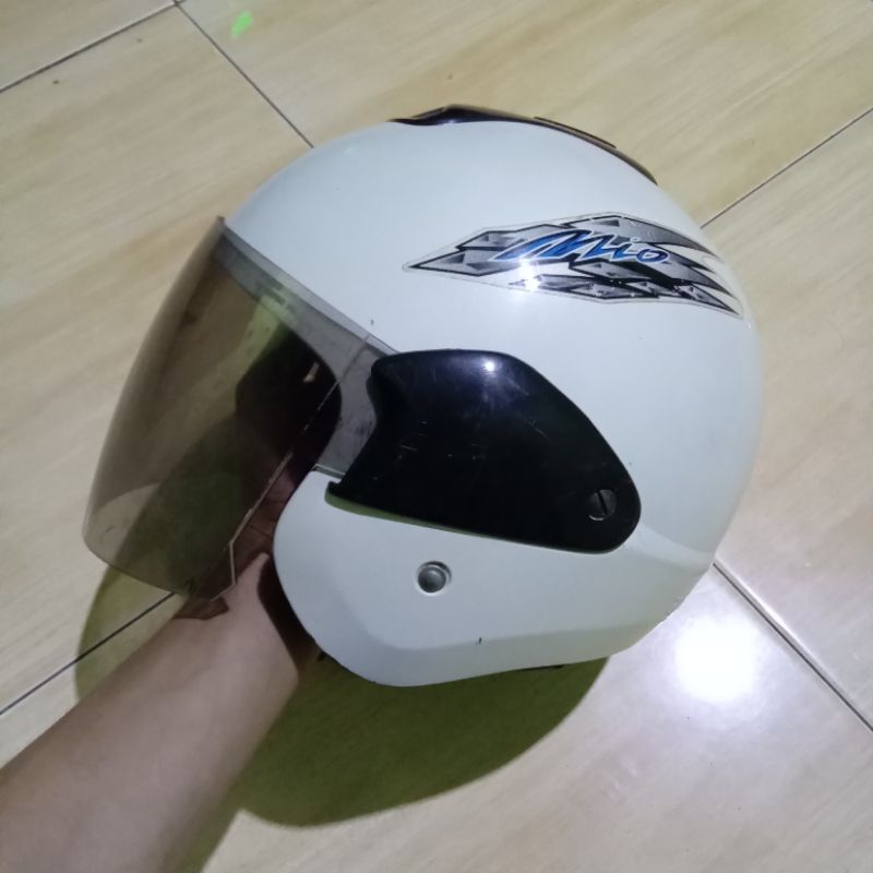 Jual helm yamaha mio jadul sporty-smile original second | Shopee Indonesia