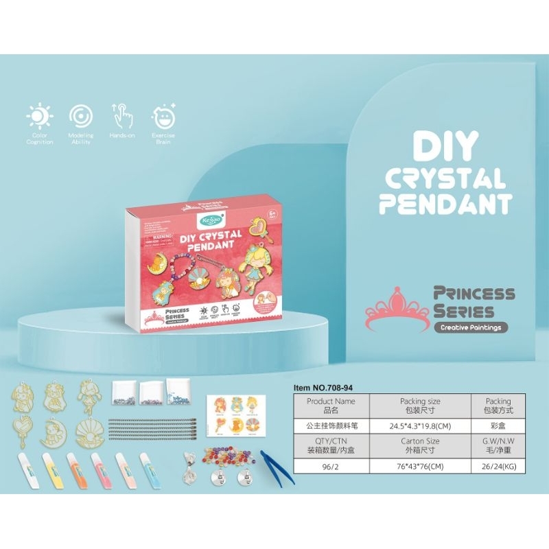 Jual Diy Crystal Pendant/Mainan Mewarnai Anak Gel | Shopee Indonesia